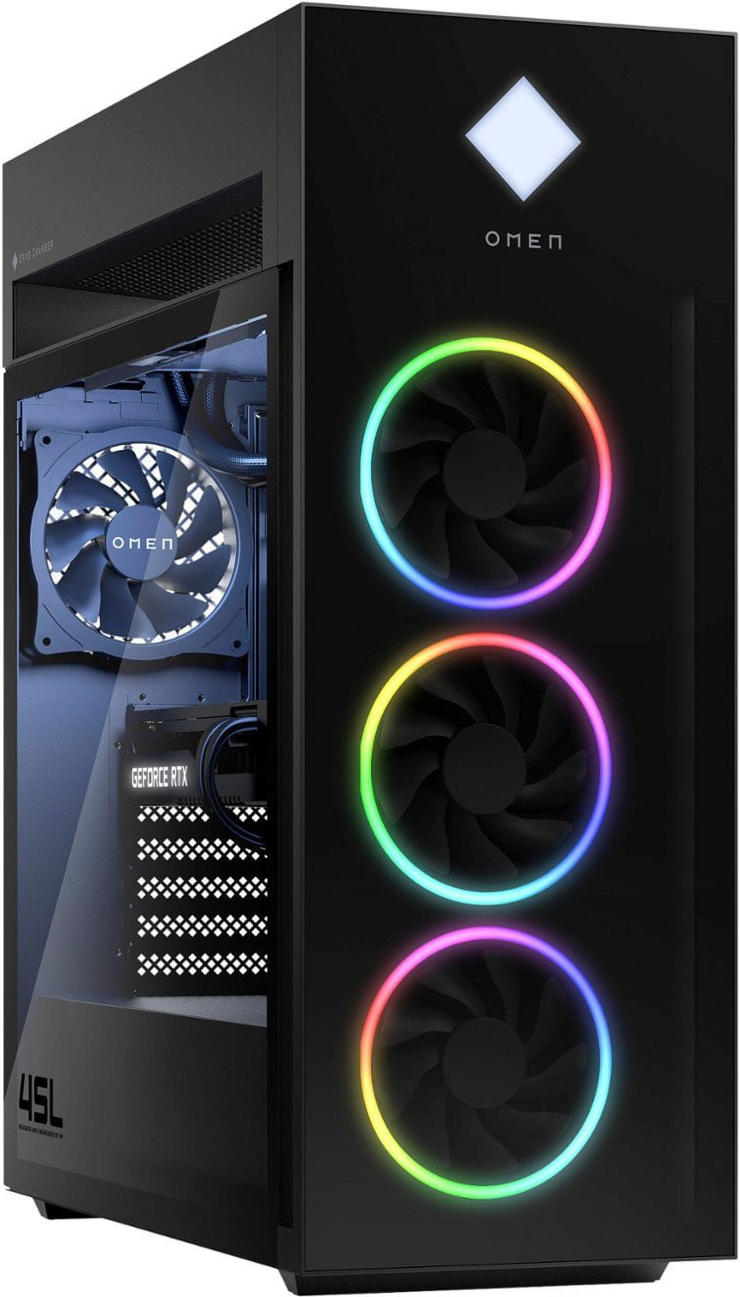 HP OMEN 45L Gaming Desktop PC (12-Core Intel i7-12700K upto 5 GHz ...