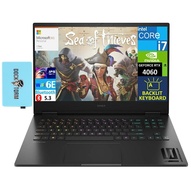 HP OMEN Gaming Laptop 16.1in 165Hz IPS FHD Display (Intel i7-13620H ...