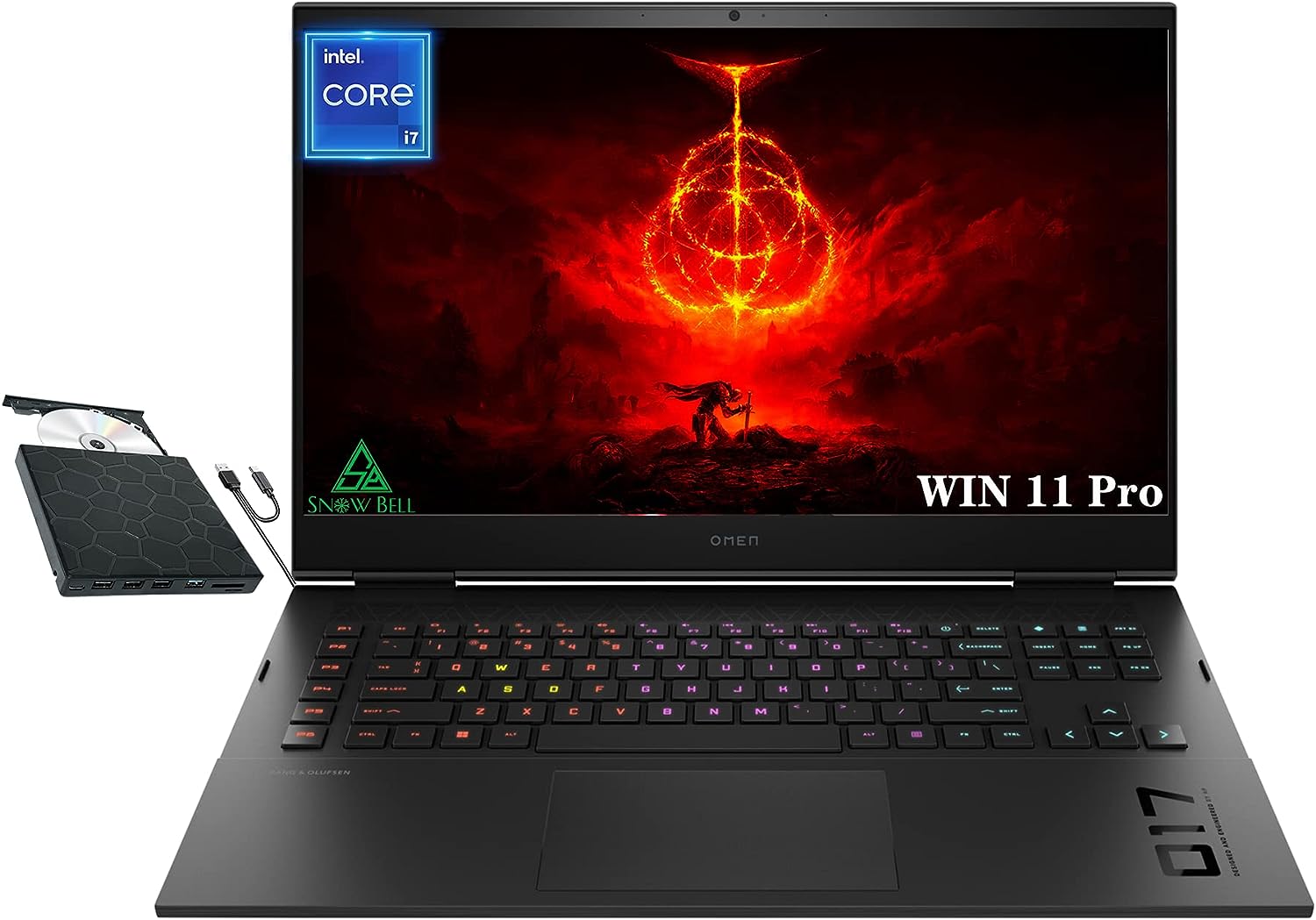 Omen by HP 15 FHD Gaming Laptop, Intel Core i7-10750H, NVIDIA GeForce ...