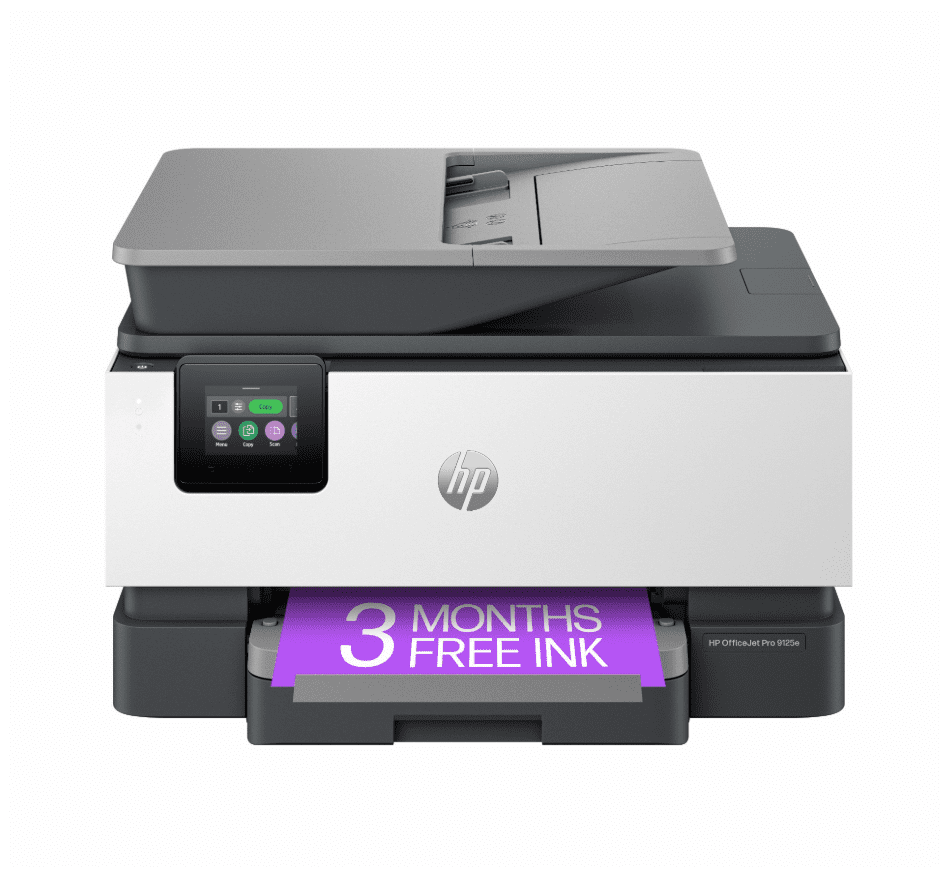 HP OfficeJet Pro 9125e All-in-One Printer with 3 Months of Instant Ink ...