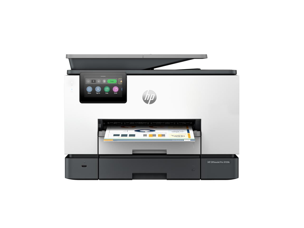 HP OfficeJet Pro 9130b Wireless Duplex All-In-One Color Thermal Inkjet ...