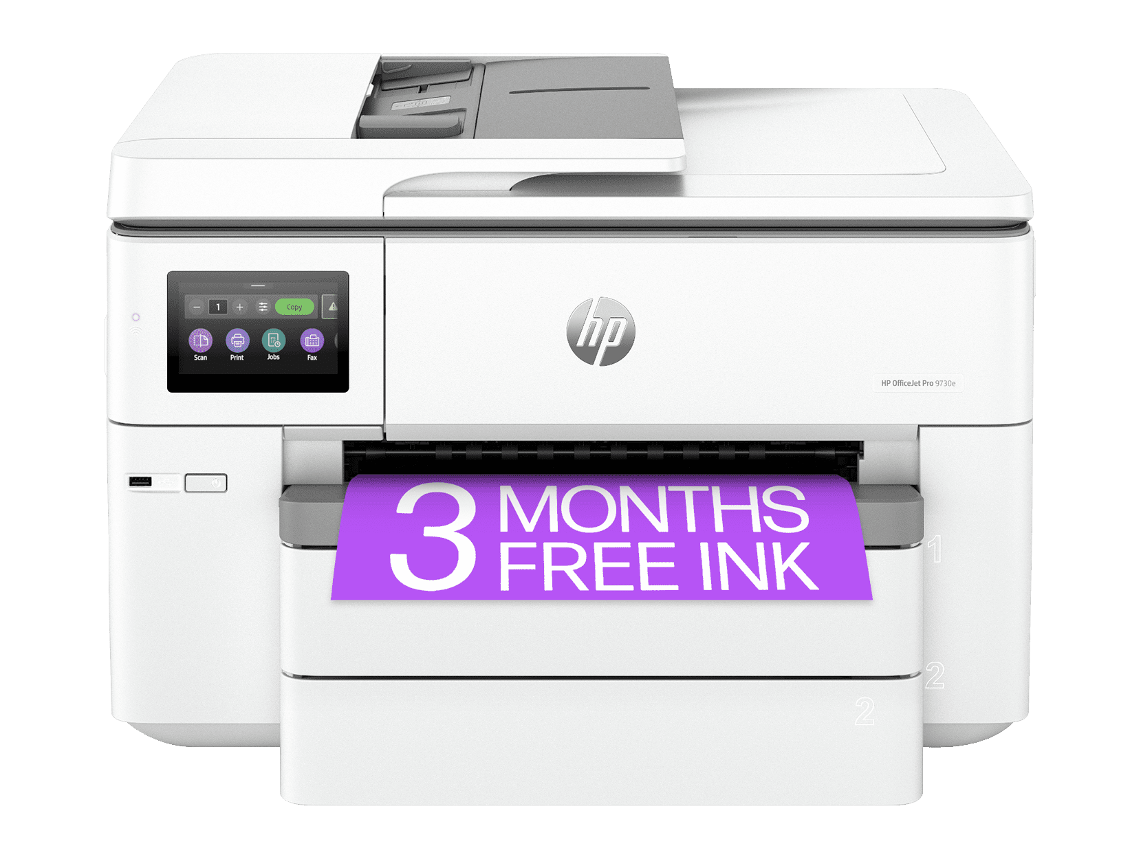 HP OfficeJet Pro 9730e All-in-One Wide Format Color Printer with ...