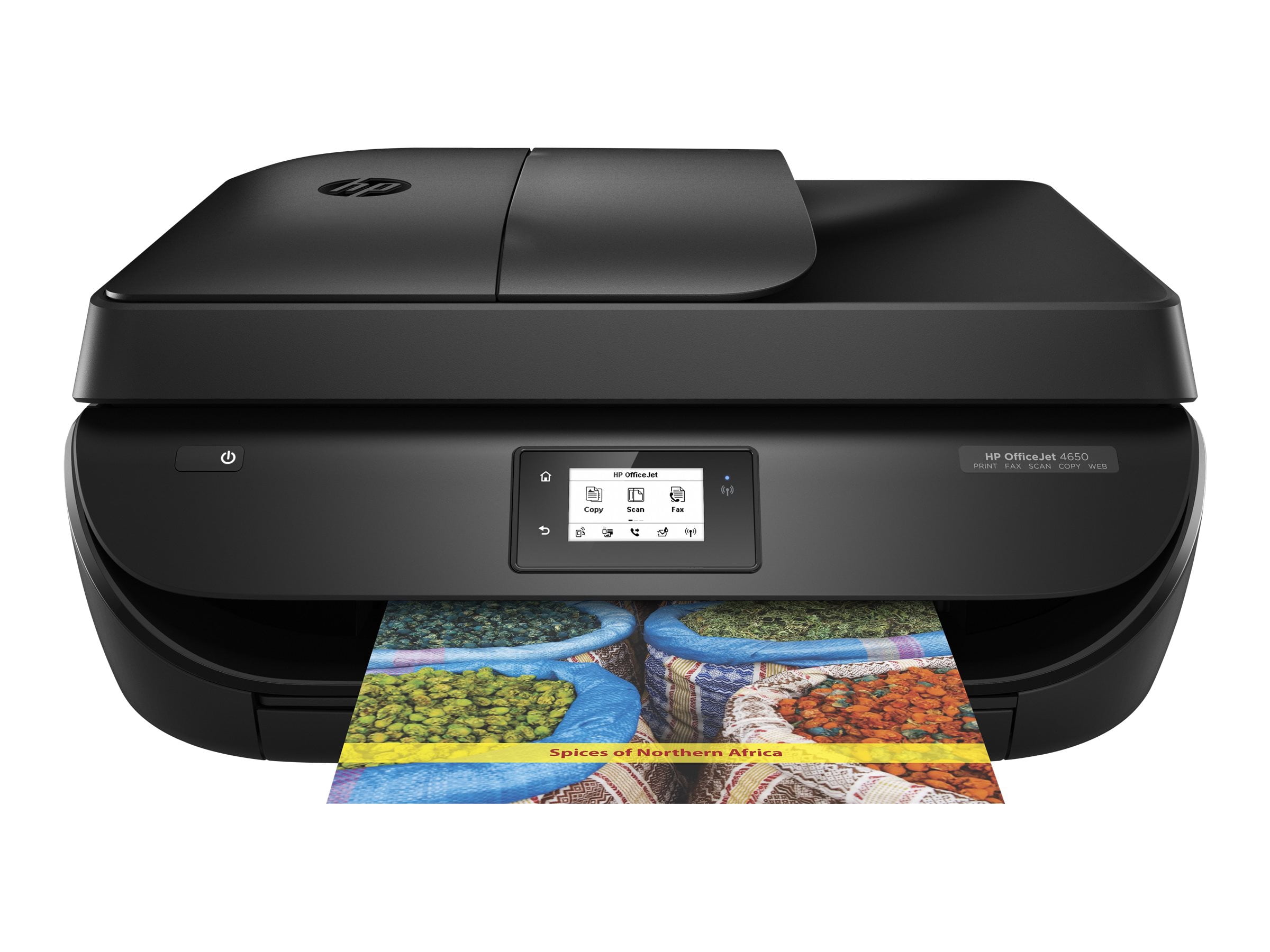 HP Officejet 4655 All-in-One Home Printer, 7.5ppm Copy, 9.5ppm Print ...