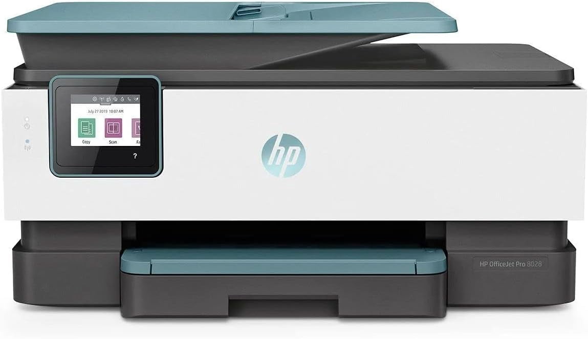 HP Officejet Pro 8028 All-in-One Printer Wireless Printer, Built-in ...