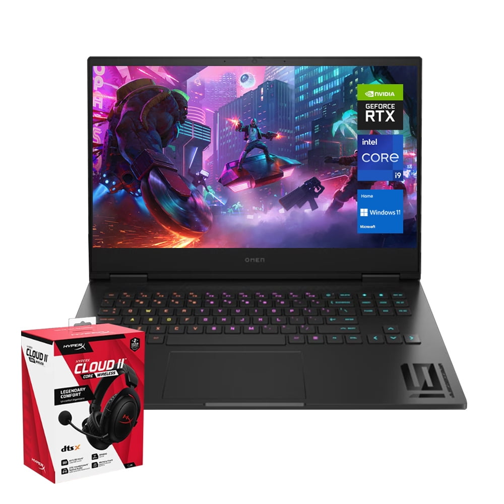 HP Omen 16.1" QHD 240Hz RTX 4080 Gaming Laptop, Intel i9-14900HX, 64GB RAM, 1TB SSD, Wi-Fi 7 ...
