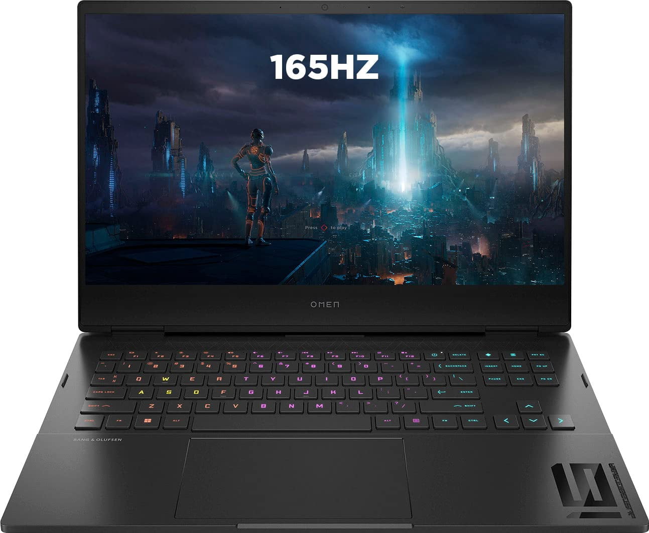 HP Omen 16 2023 Gaming Laptop 16.1" WQHD IPS 165Hz 14-Core Intel i9 ...