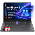 HP OmniBook 3 17-inch AI FHD Laptop, Intel Core Ultra 7 255U, 32GB RAM ...