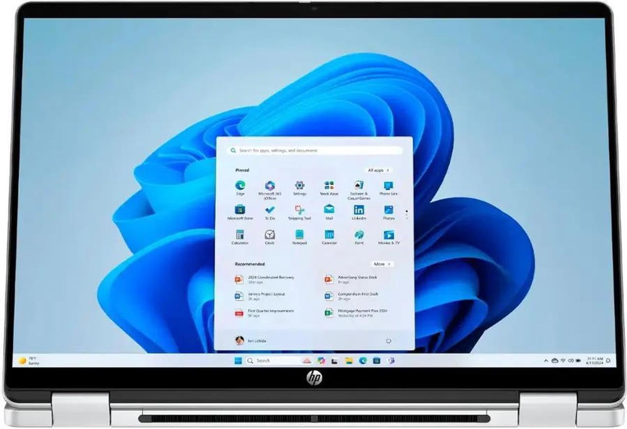 HP OmniBook 5 Flip 2-in-1 14" FHD+ Touch Screen Laptop |Intel Core 7 ...