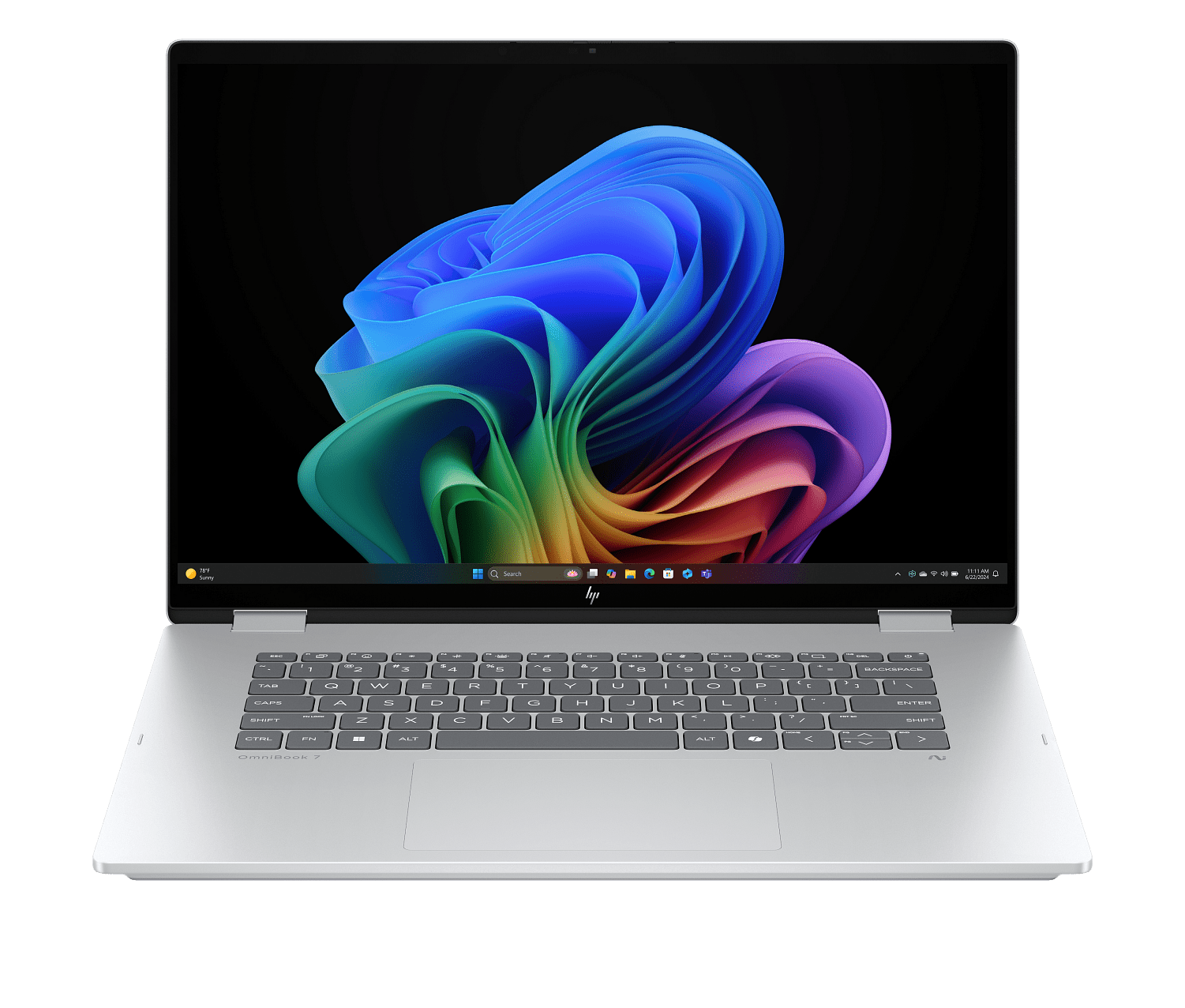 HP OmniBook 7 Laptop Computer 16" 3K Touch Screen Intel Core Ultra 7 16 GB - Walmart.com