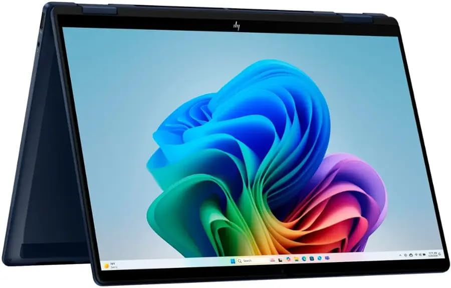 HP OmniBook X Flip 2-in-1 2025 Laptop, 8-Core Intel Core Ultra 7 256V ...