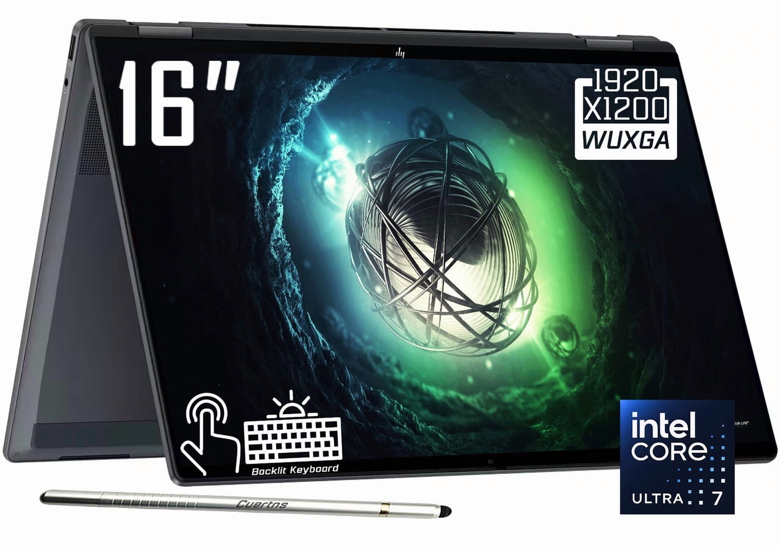 HP OmniBook X Flip 2-in-1 Copilot+ AI Laptop, 16" 2K 1920 x 1200 LED ...