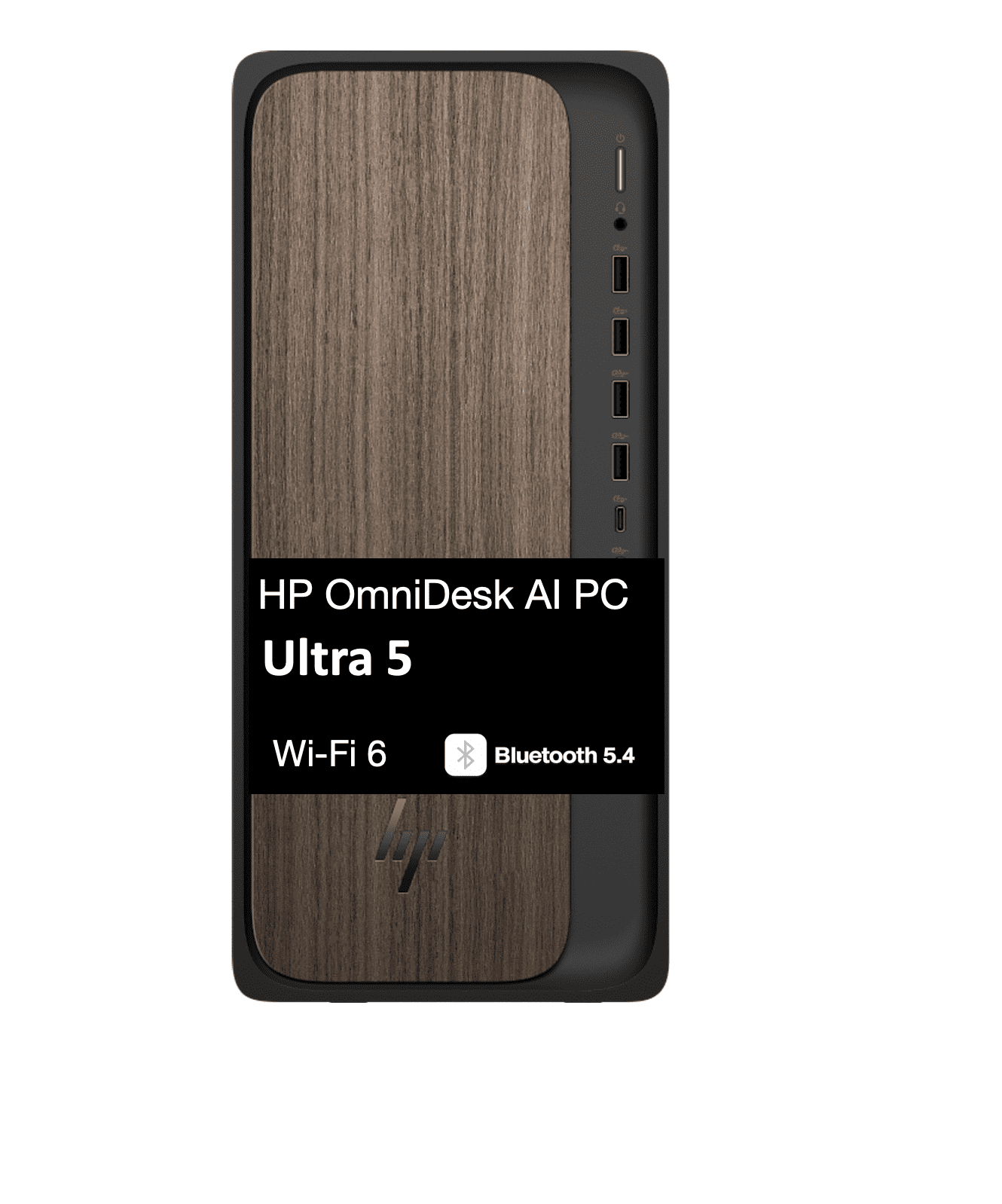 HP OmniDesk AI PC Desktop (Intel Ultra 5 225, 64GB DDR5, 8TB PCIe SSD ...