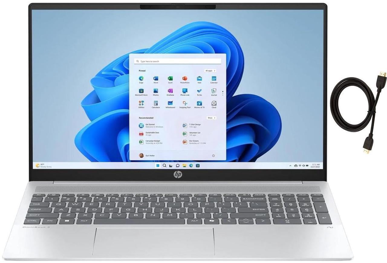HP Omnibook 5 16" WUXGA Touch Screen Laptop| AMD Ryzen AI 7 350 |AMD ...