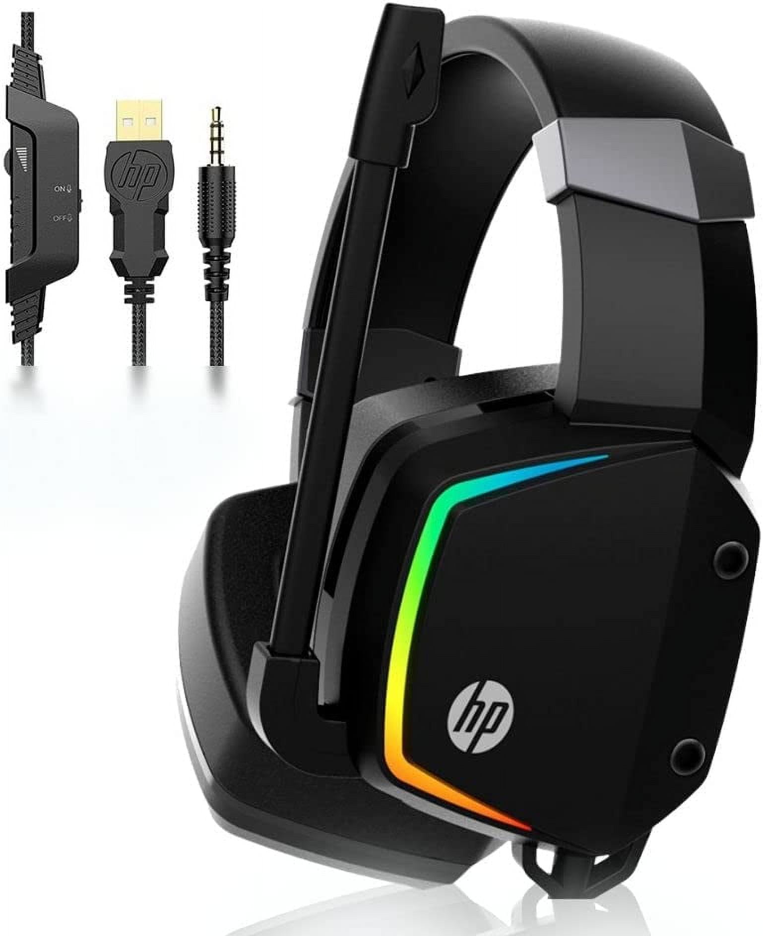 HP Gaming Headset H320N with Microphone, Noise Cancelling, for PS4, PS5 ...