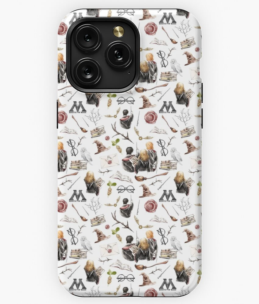 HP Pattern Harry Potter Inspired Magical Symbols A11912 Phone Case for ...