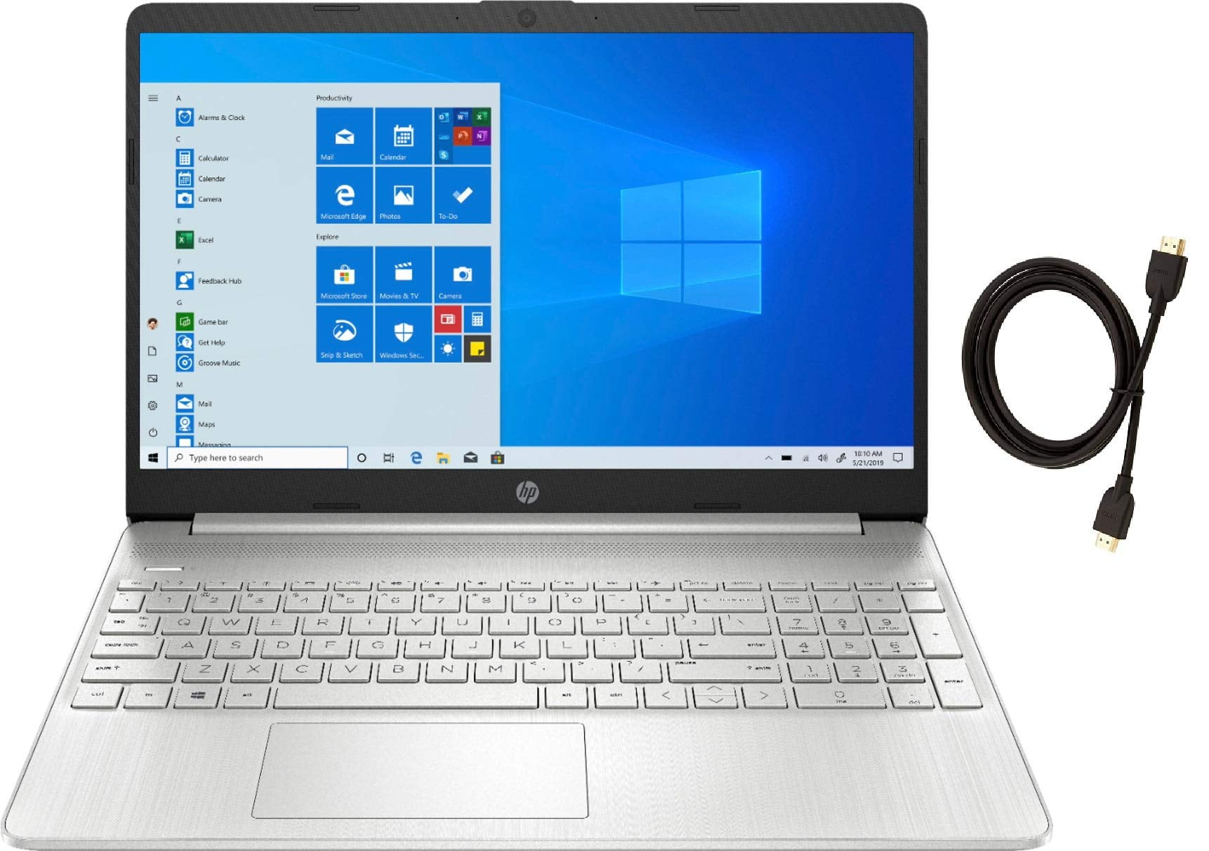 HP Pavilion 15.6" FHD Touchscreen IPS Micro-Edge Display Laptop | AMD ...