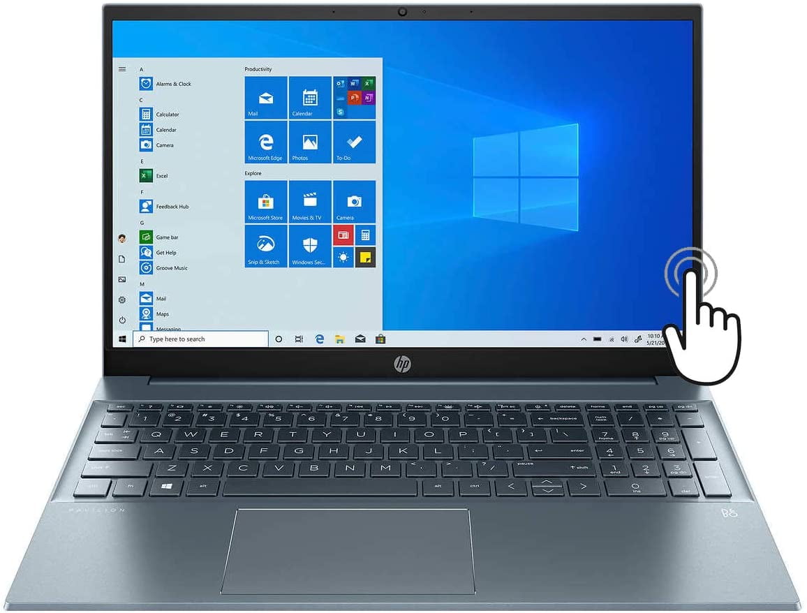 HP Pavilion 15.6" Touchscreen Laptop PC, Intel Core i7-1165G7, 16GB ...
