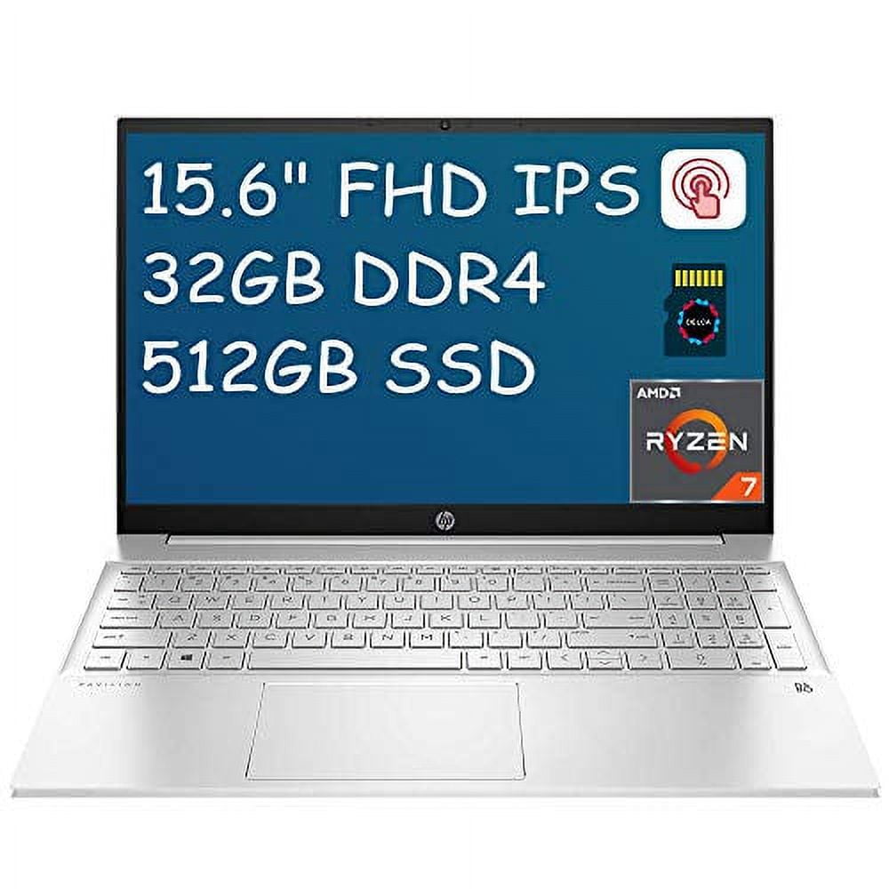 HP Pavilion 15 Business Laptop I 15.6" FHD IPS Touchscreen I AMD Octa ...