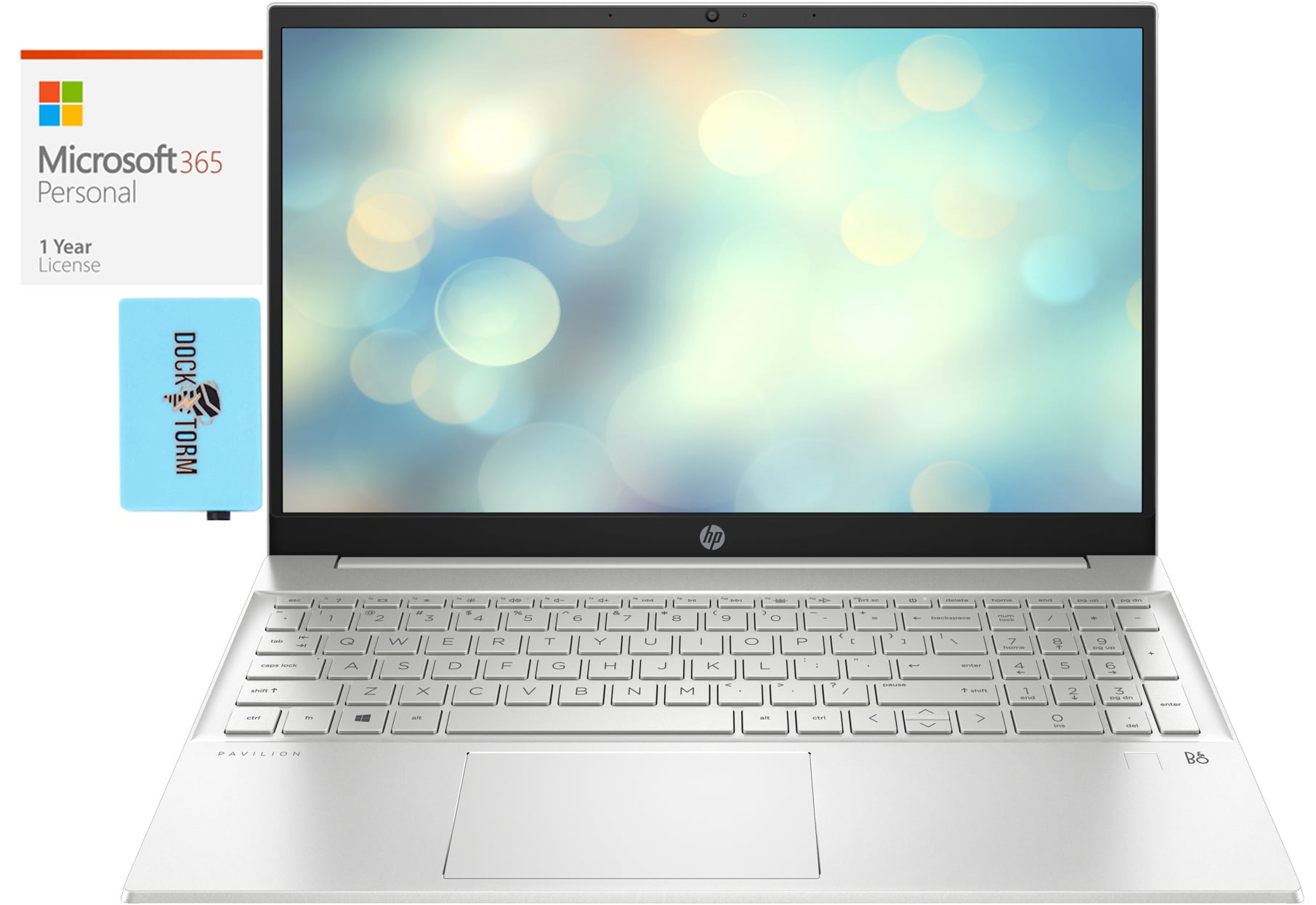 HP Pavilion 15t Home/Business Laptop (Intel i7-1355U 10-Core, 15.6in 60 Hz Full HD (1920x1080 ...