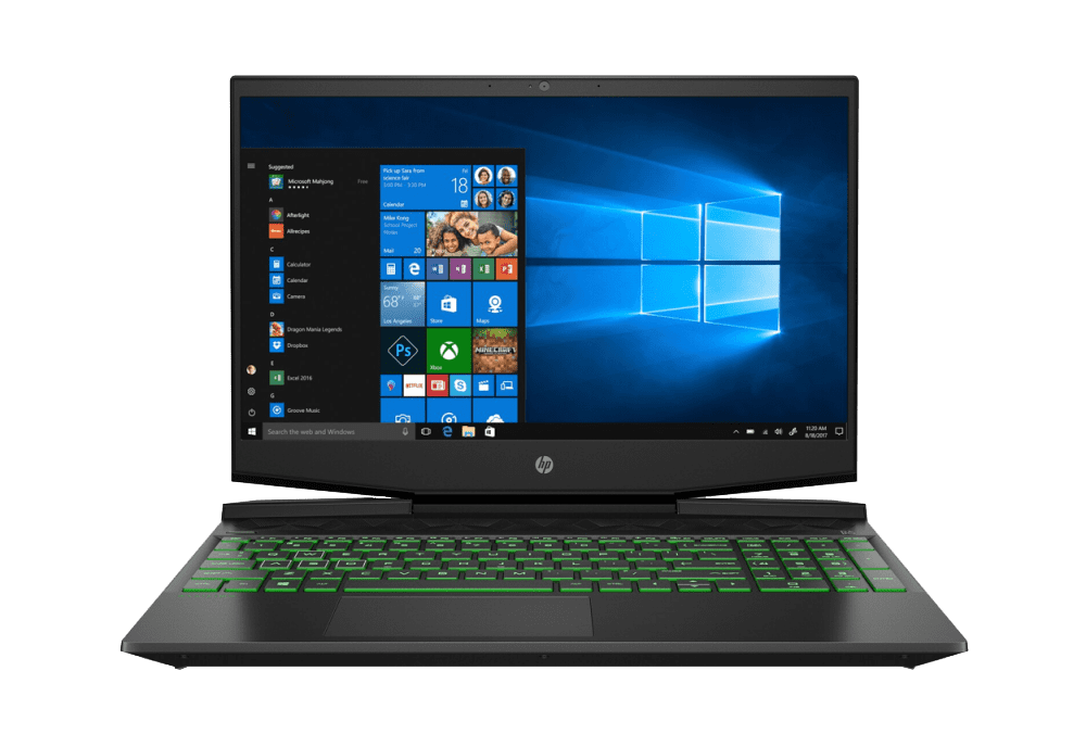 HP Pavilion 15t-dk100 Gaming and Entertainment Laptop (Intel i7-10750H 6-Core, 8GB RAM, 512GB ...