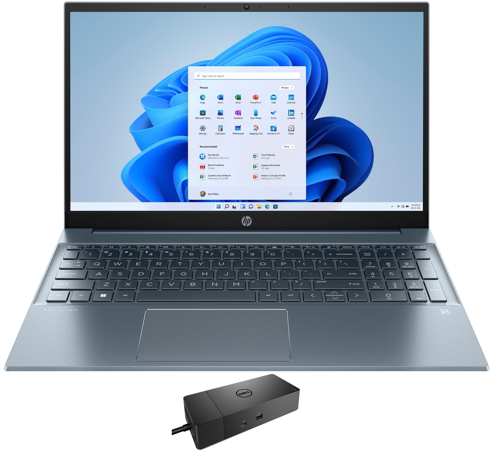 HP Pavilion 15t-eg000 Home/Business Laptop (Intel i7-1165G7 4-Core, 15 ...