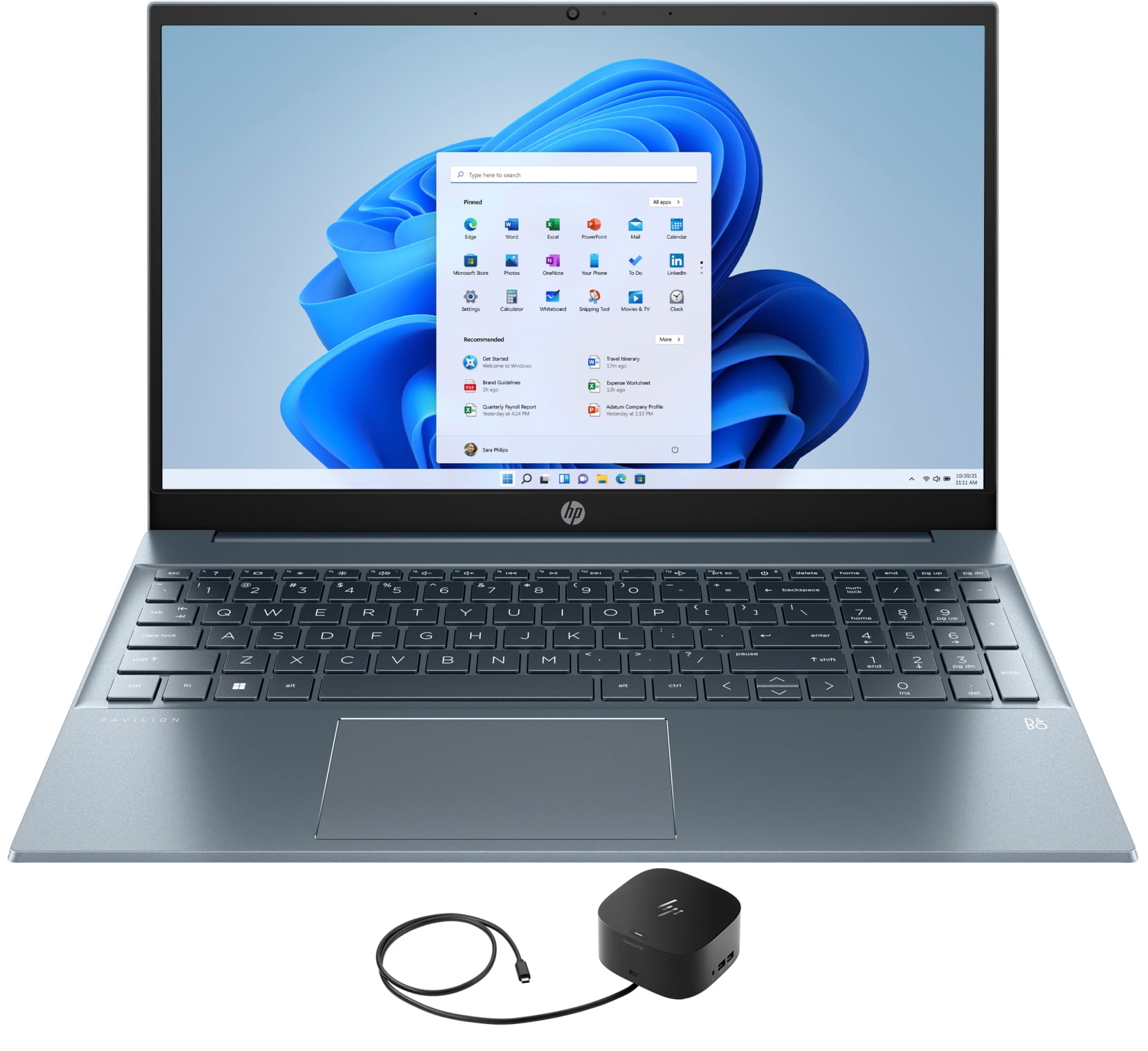 HP Pavilion 15t-eg000 Home/Business Laptop (Intel i7-1165G7 4-Core, 15 ...