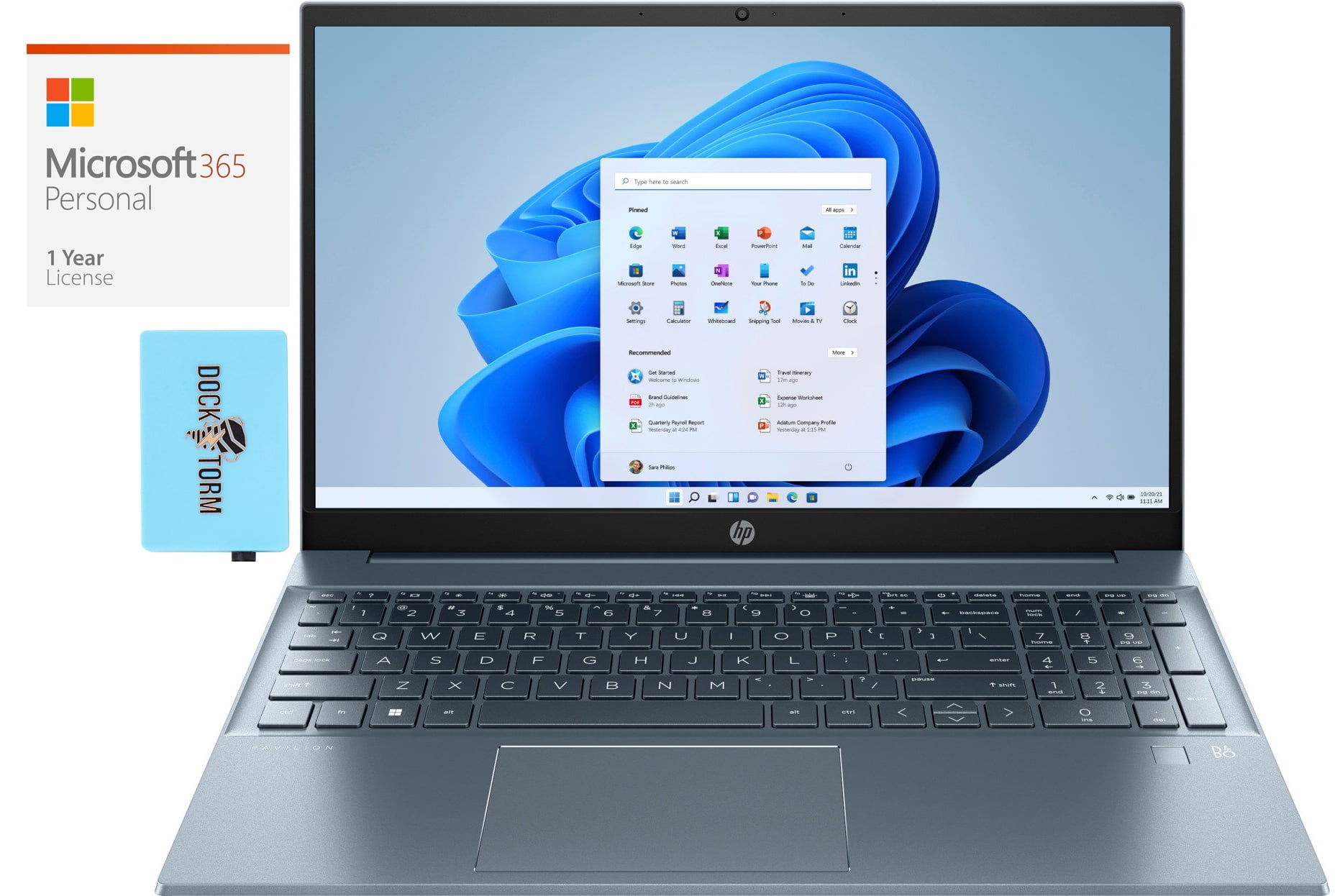 HP Pavilion 15t-eg200 Home/Business Laptop (Intel i7-1255U 10-Core, 15 ...