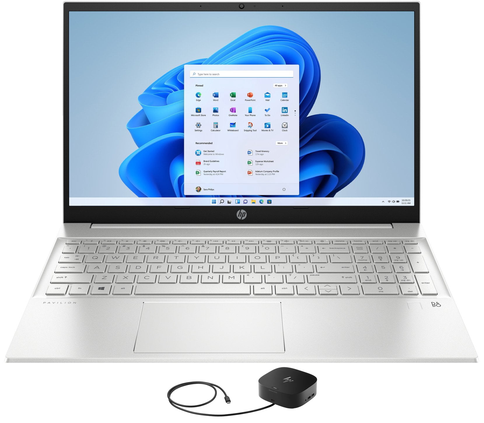 HP Pavilion 15t-eg300 Home/Business Laptop (Intel i7-1355U 10-Core, 15 ...