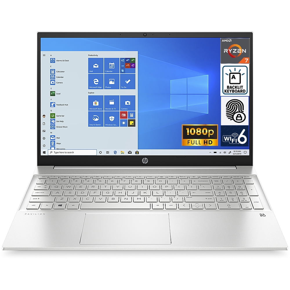 HP Pavilion - 15z-eh100 Home/Business Laptop (AMD Ryzen 7 5700U 8-Core ...