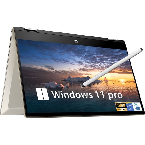 HP Pavilion 2-in-1 Business Laptop, 14 inch FHD Touch Screen, Intel ...