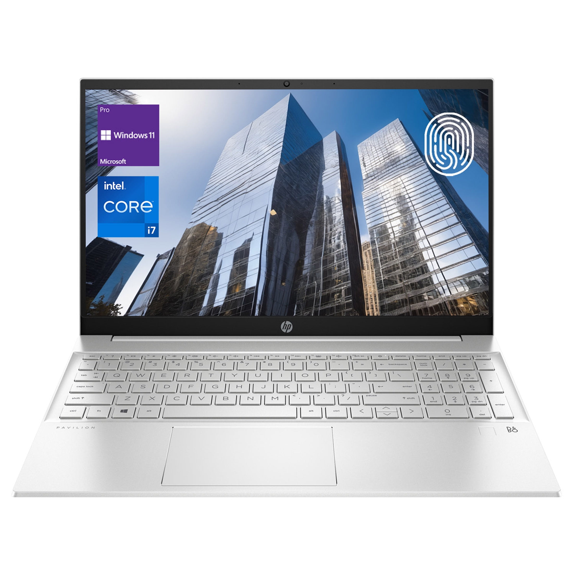HP Pavilion Daily Business Laptop, 15.6" FHD Display, Intel Core i7 ...