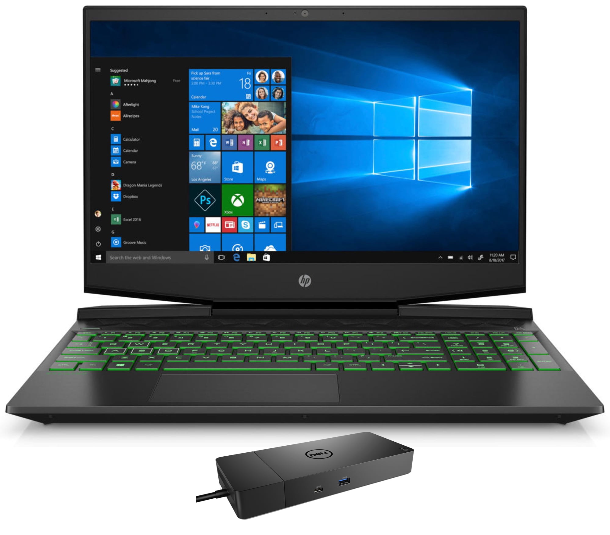 HP Pavilion Gaming 15t-dk200 Gaming/Entertainment Laptop (Intel i7 ...