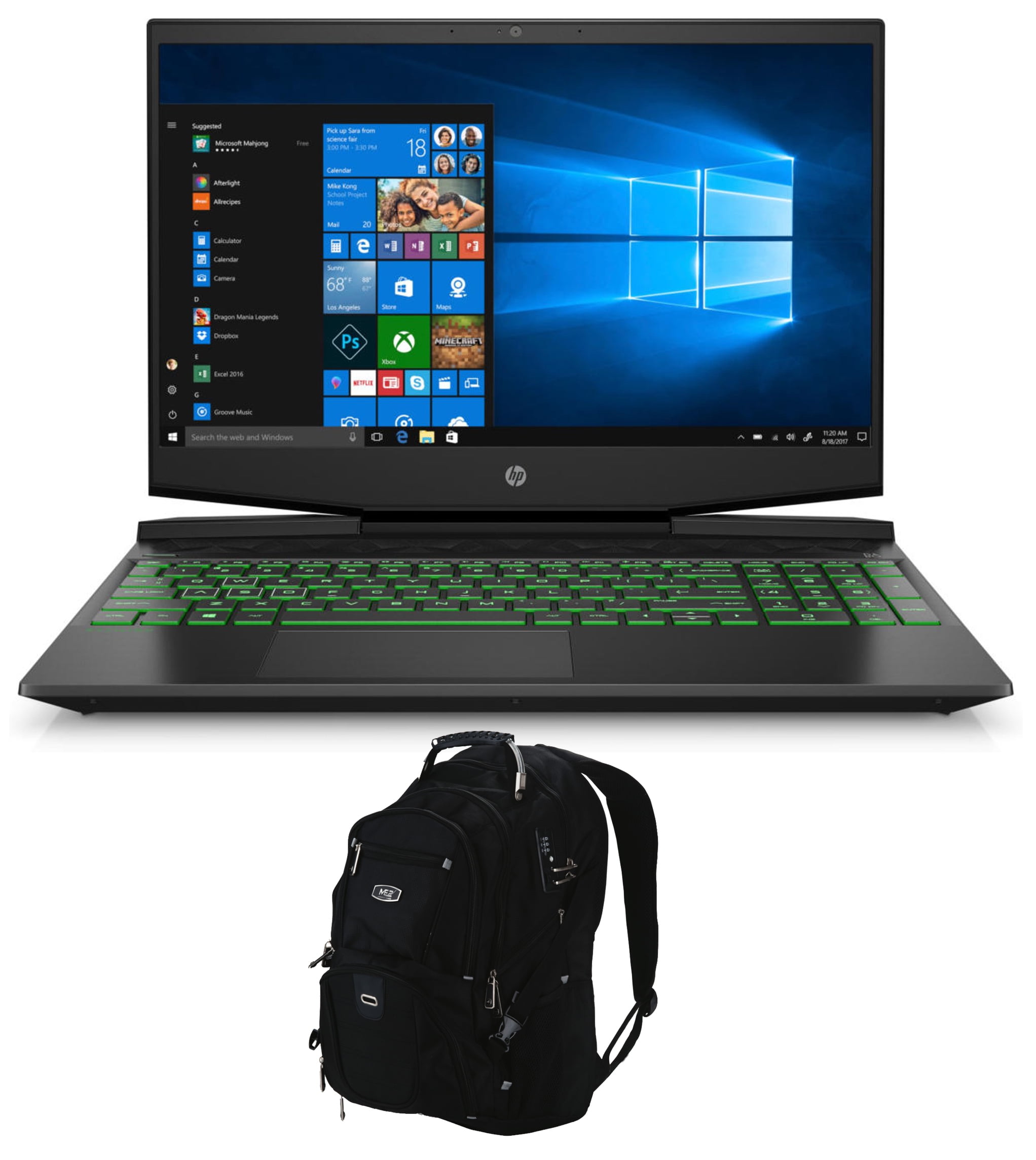 HP Pavilion Gaming 15t-dk200 Gaming/Entertainment Laptop (Intel i7 ...