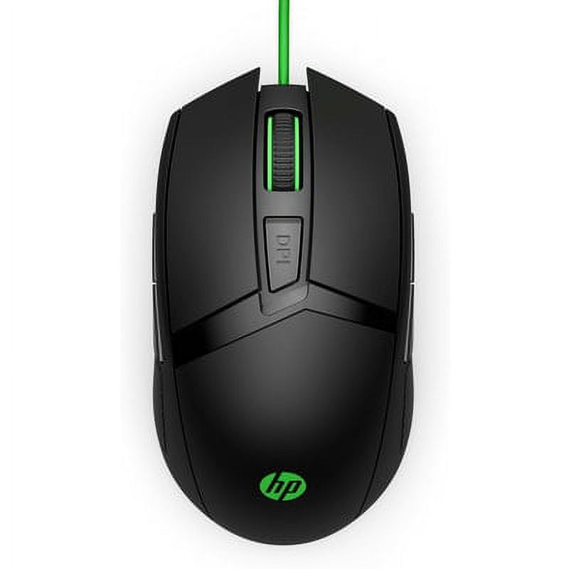 HP Pavilion Gaming Mouse 300, Black and green(4PH30AA#ABL) - Walmart.com