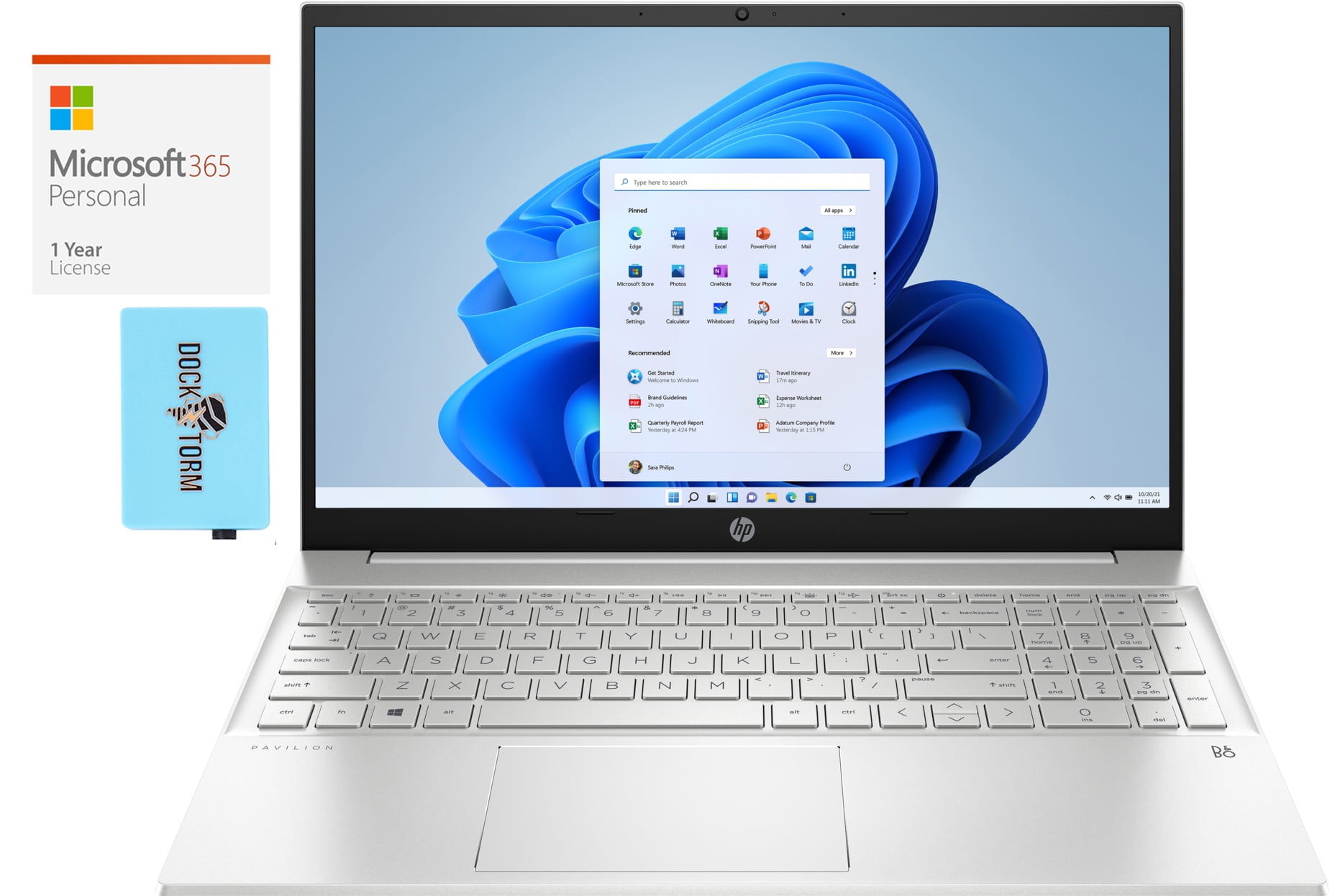 HP Pavilion Home/Business Laptop (Intel i7-1255U 10-Core, 15.6in 60Hz ...