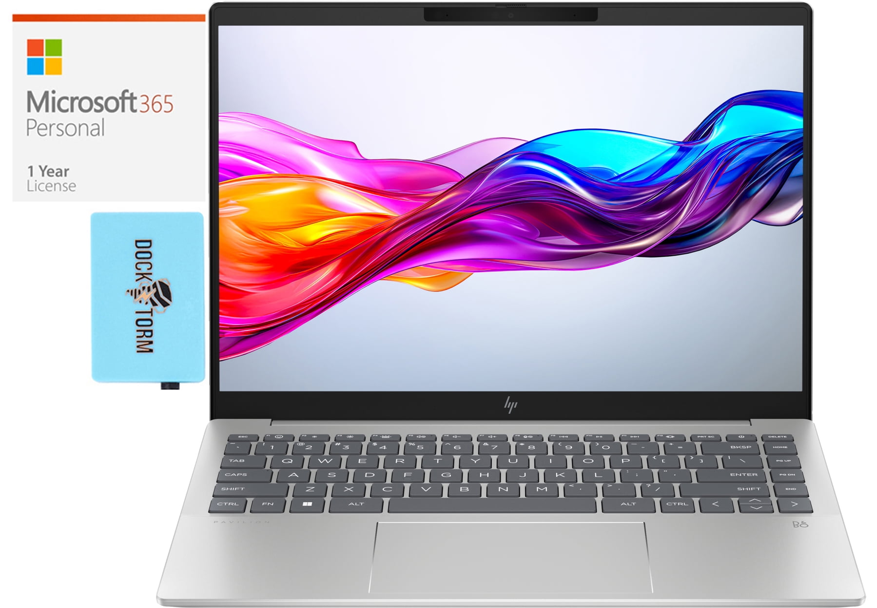 HP Pavilion Plus 14-ew0010nr Home/Business Laptop (Intel i5-1335U 10 ...