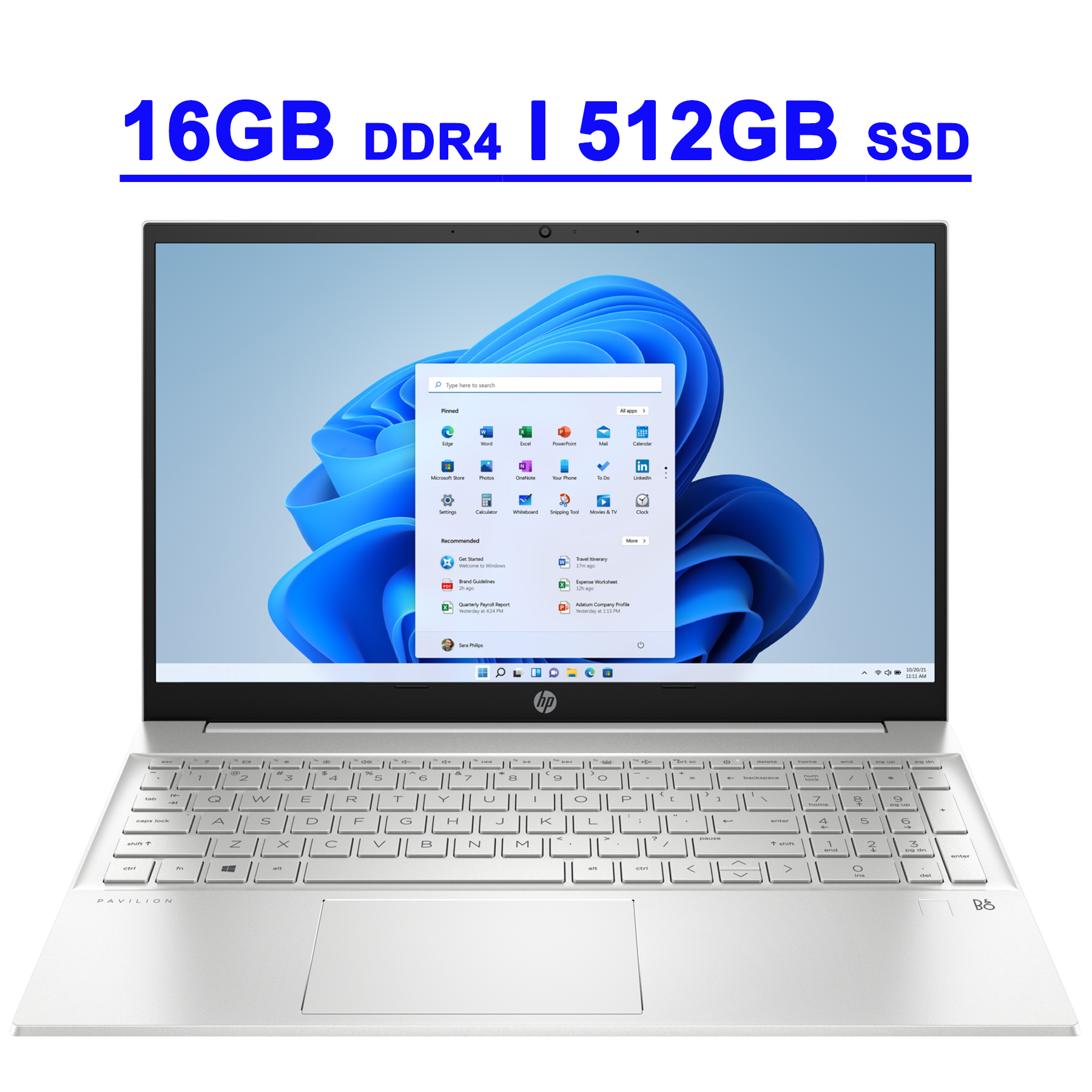 HP Pavilion Premium Business Laptop 15.6" FHD IPS Anti-glare Display ...