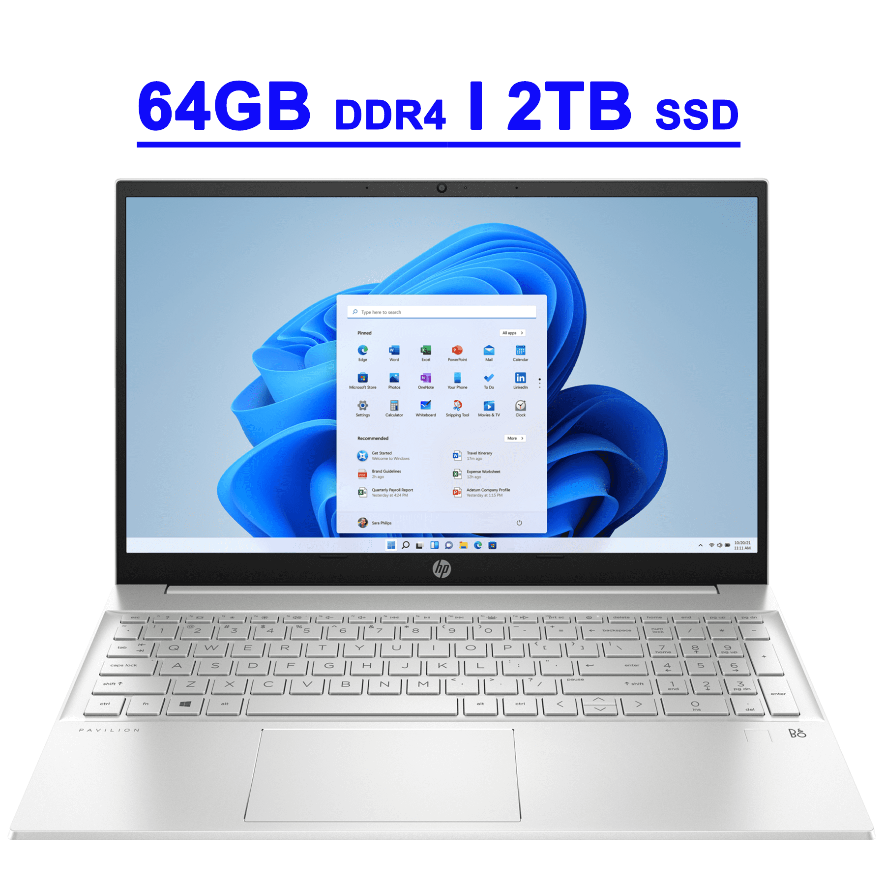 HP Pavilion Premium Business Laptop 15.6" FHD IPS Anti-glare Display ...