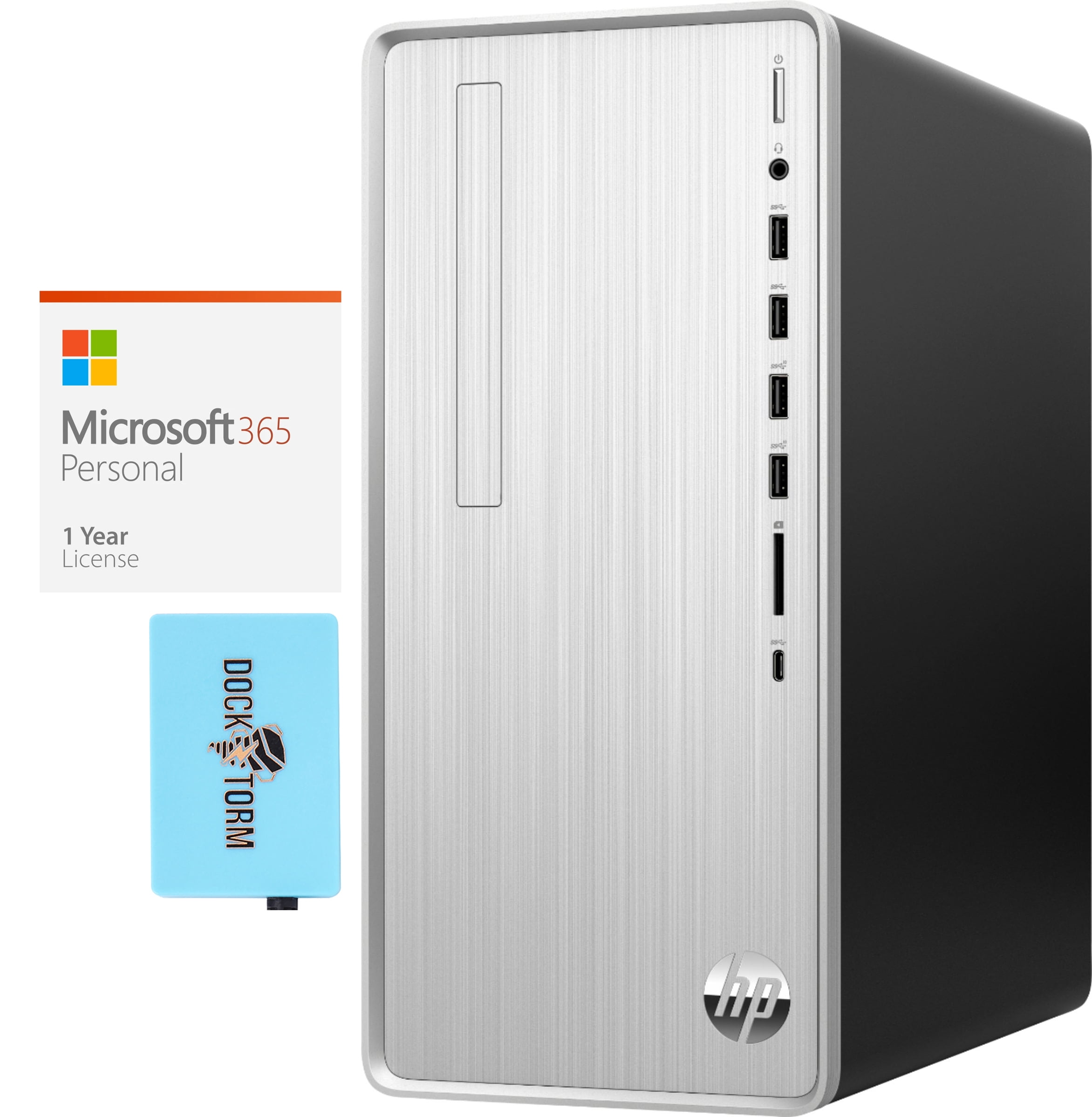 HP Pavilion TP01 Home & Business Desktop (Intel i3-10100 4-Core, Intel ...