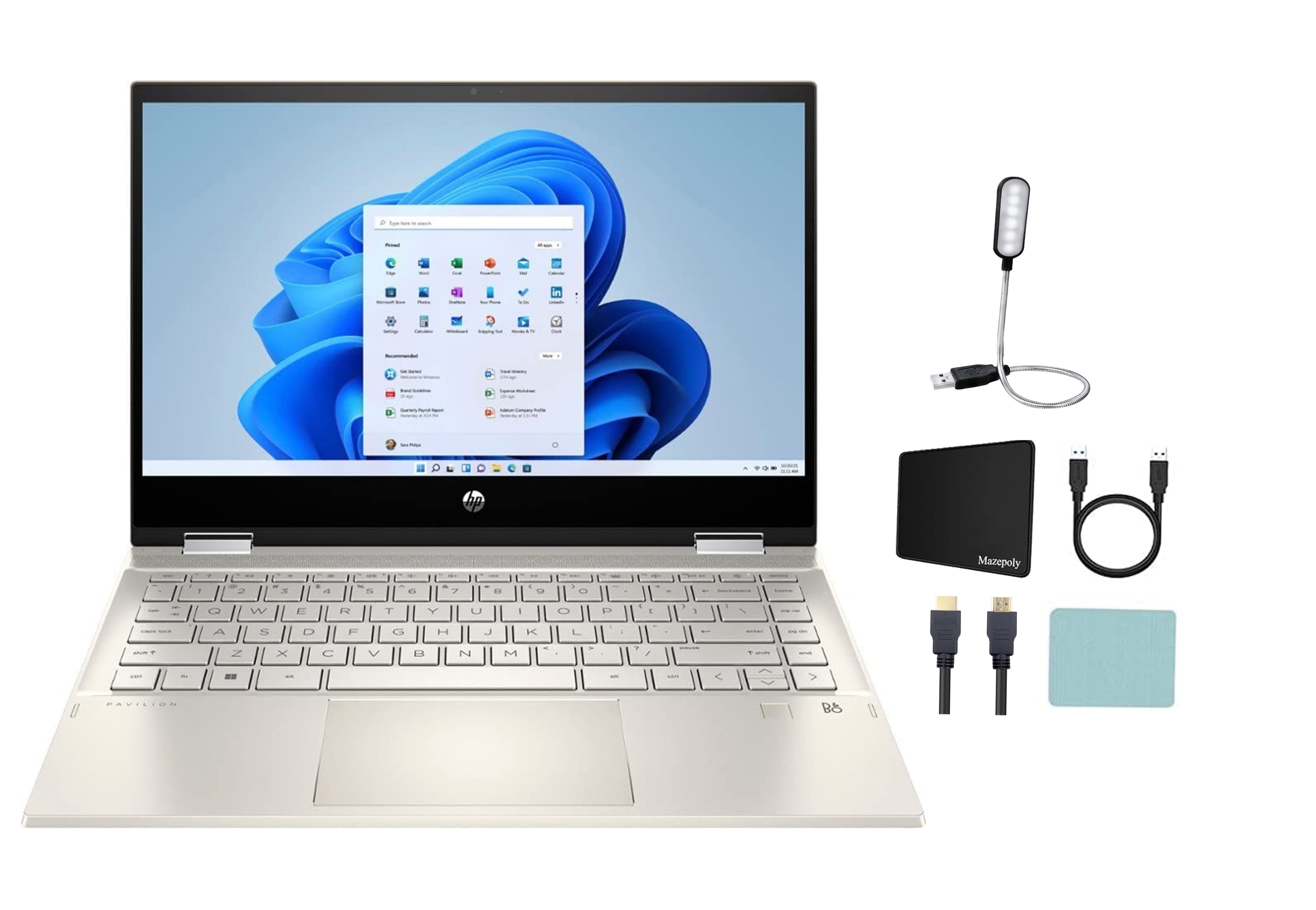 "HP Pavilion X360 14"" FHD 2-in-1 Laptop, Intel i5, 16GB, 512GB SSD ...