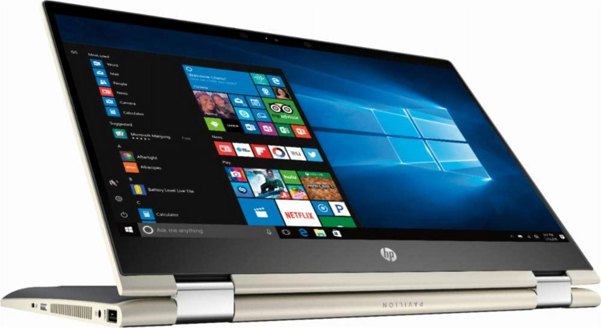 HP Pavilion x360 14" FHD WLED Touchscreen 2-in-1 Convertible Laptop ...