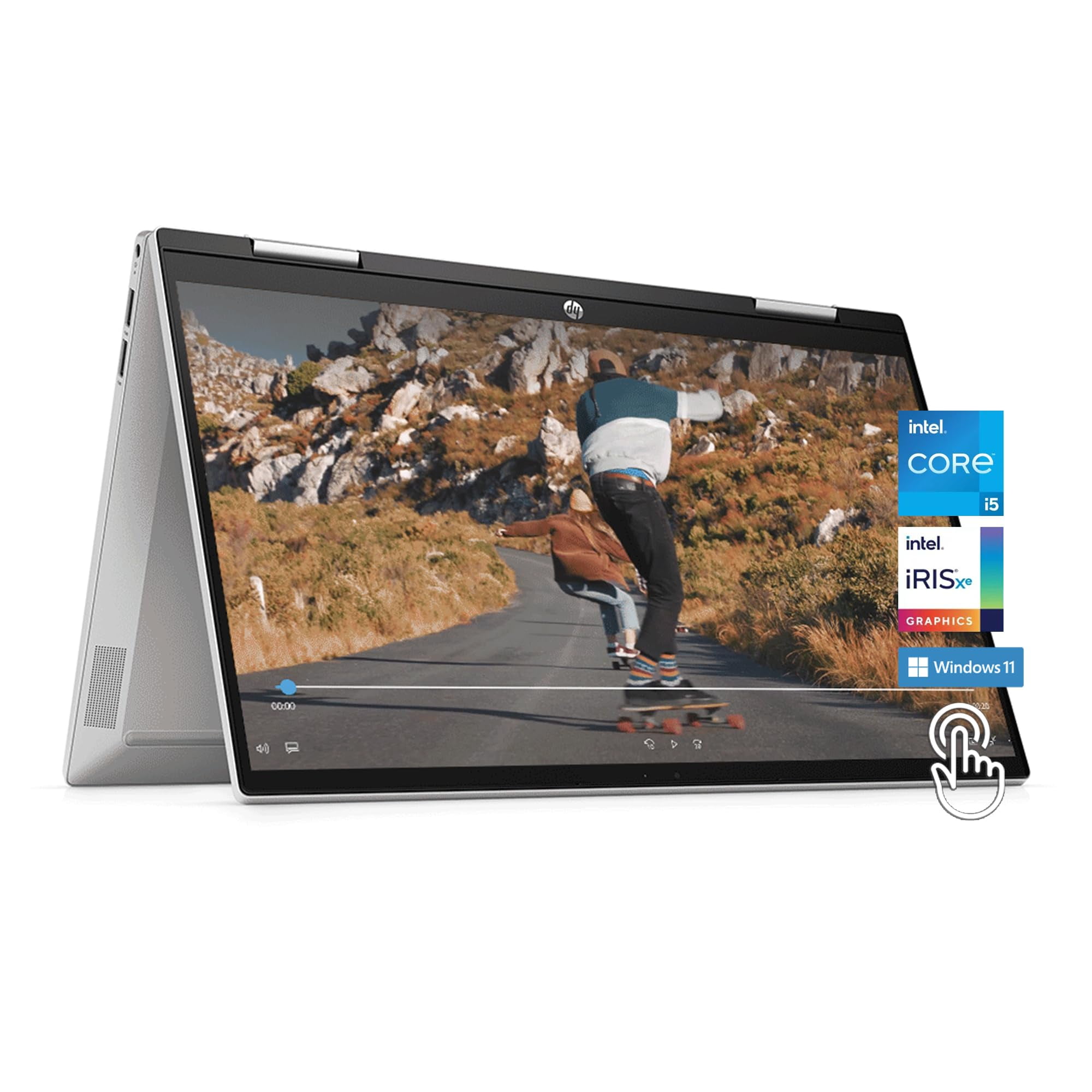 HP Pavilion x360 2-in-1 14" Touch-Screen Laptop, FHD (1920 x 1080 ...