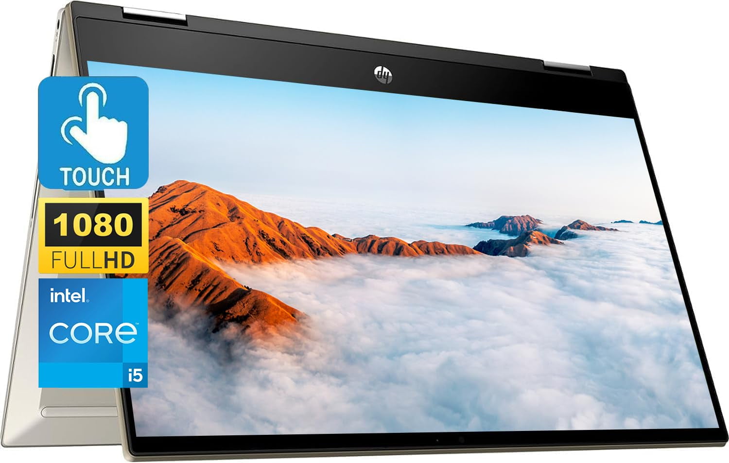 HP Pavilion x360 2-in-1 Convertible Laptop, 14" FHD Touchscreen, Intel Core i5-1135G7, 32GB RAM ...