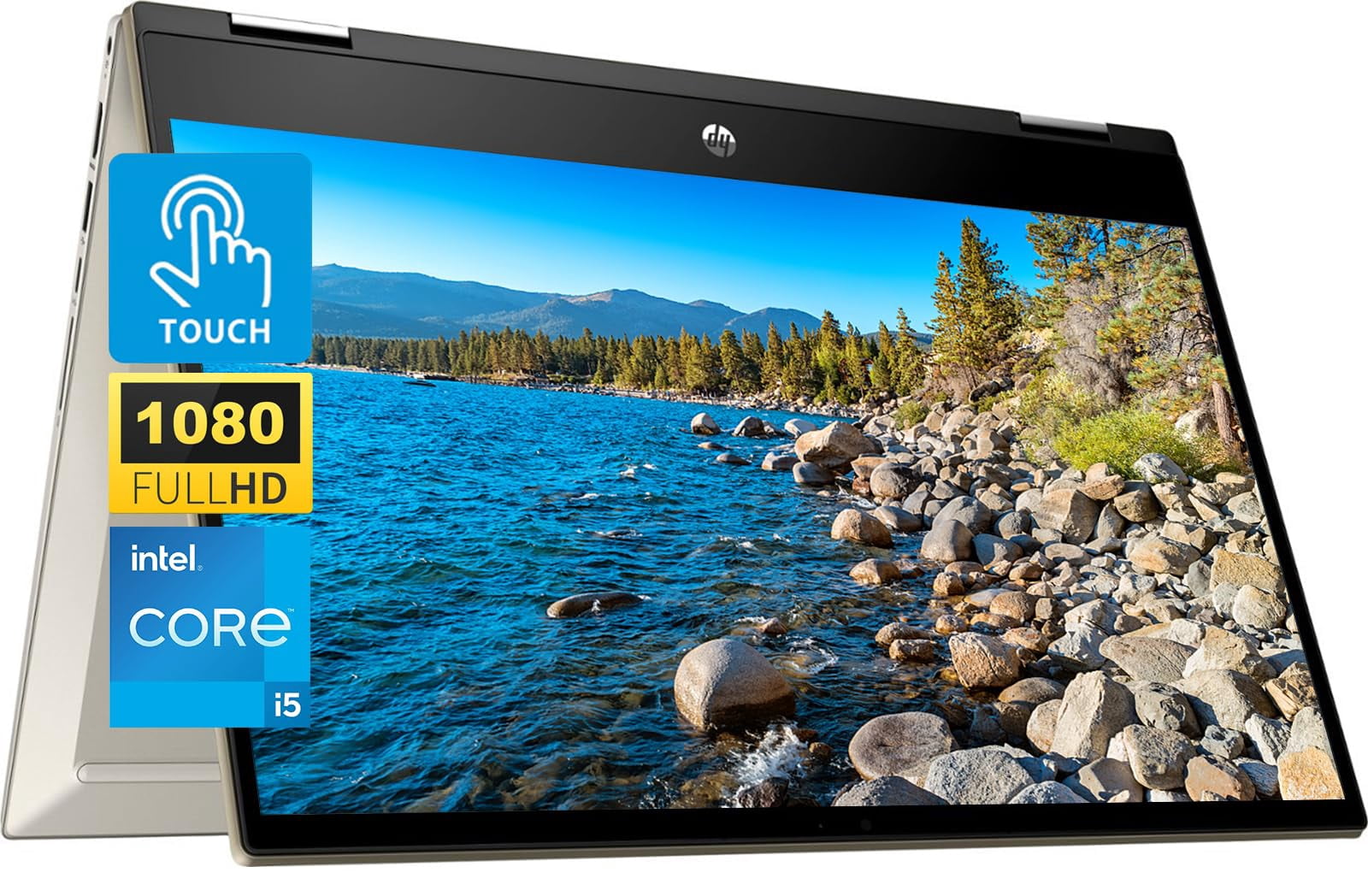 HP Pavilion x360 2-in-1 Laptop 2023 Newest, 14" FHD Touchscreen ...
