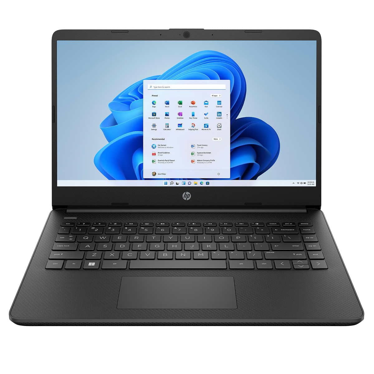 HP Personal Laptop, AMD Ryzen 3 5300U 4-Core, 14" WXGA HD Touchscreen ...