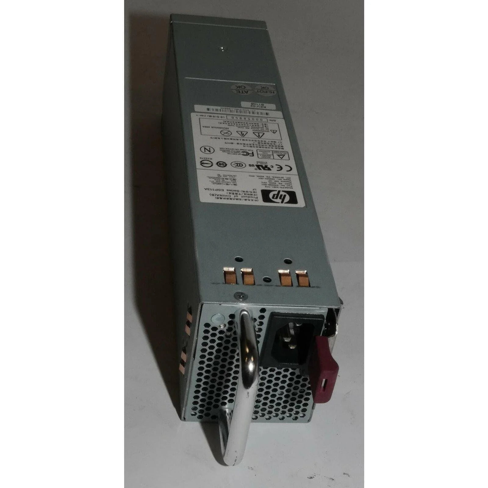 HP Power HP POWER SUPPLY 339596-601 PS-3381-1C2 EVA 6400 EVA 8400 ESP113A 489883-001 400W ...