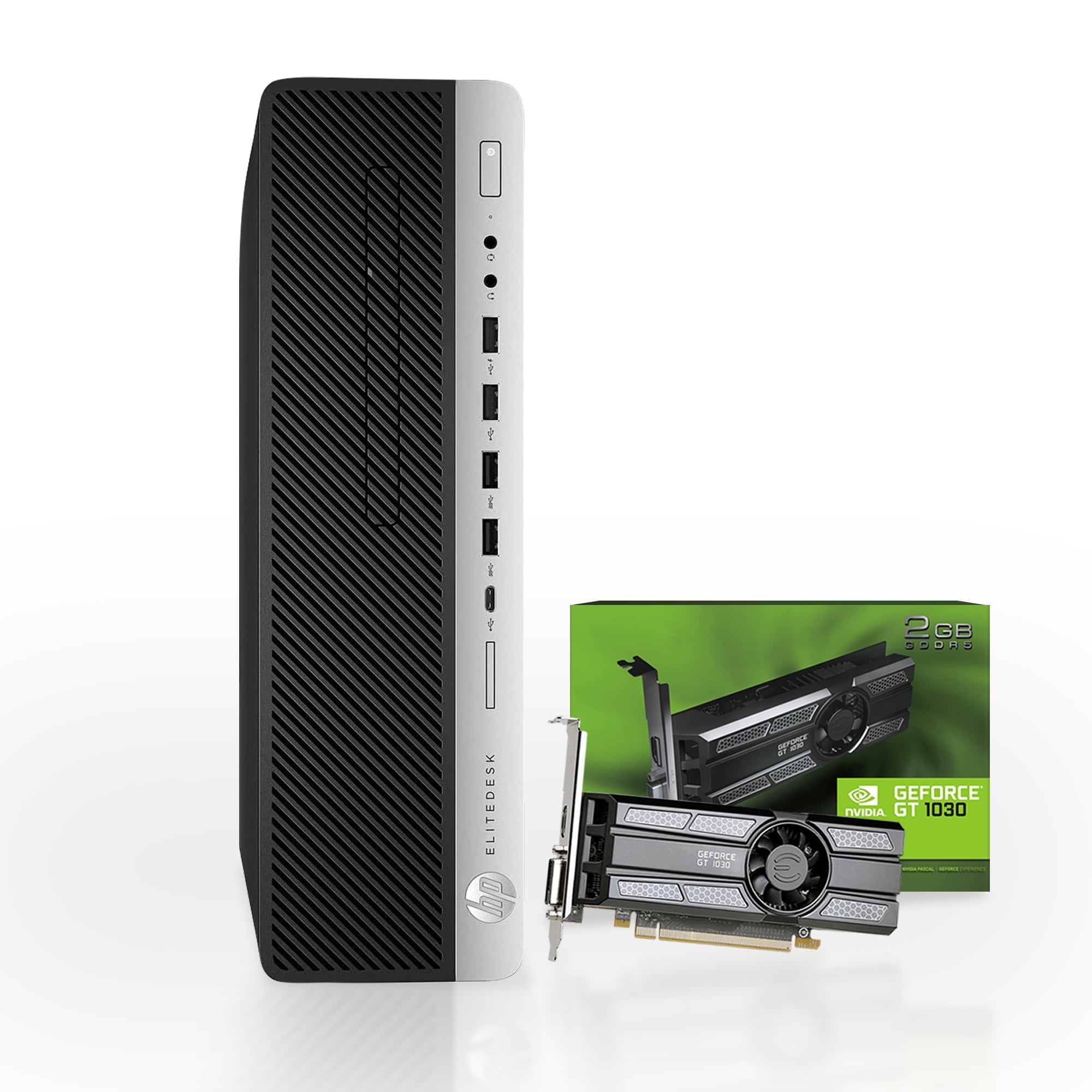 HP Prebuilt Gaming Desktop Computer | Intel i5 + GeForce GT 1030 2GB ...