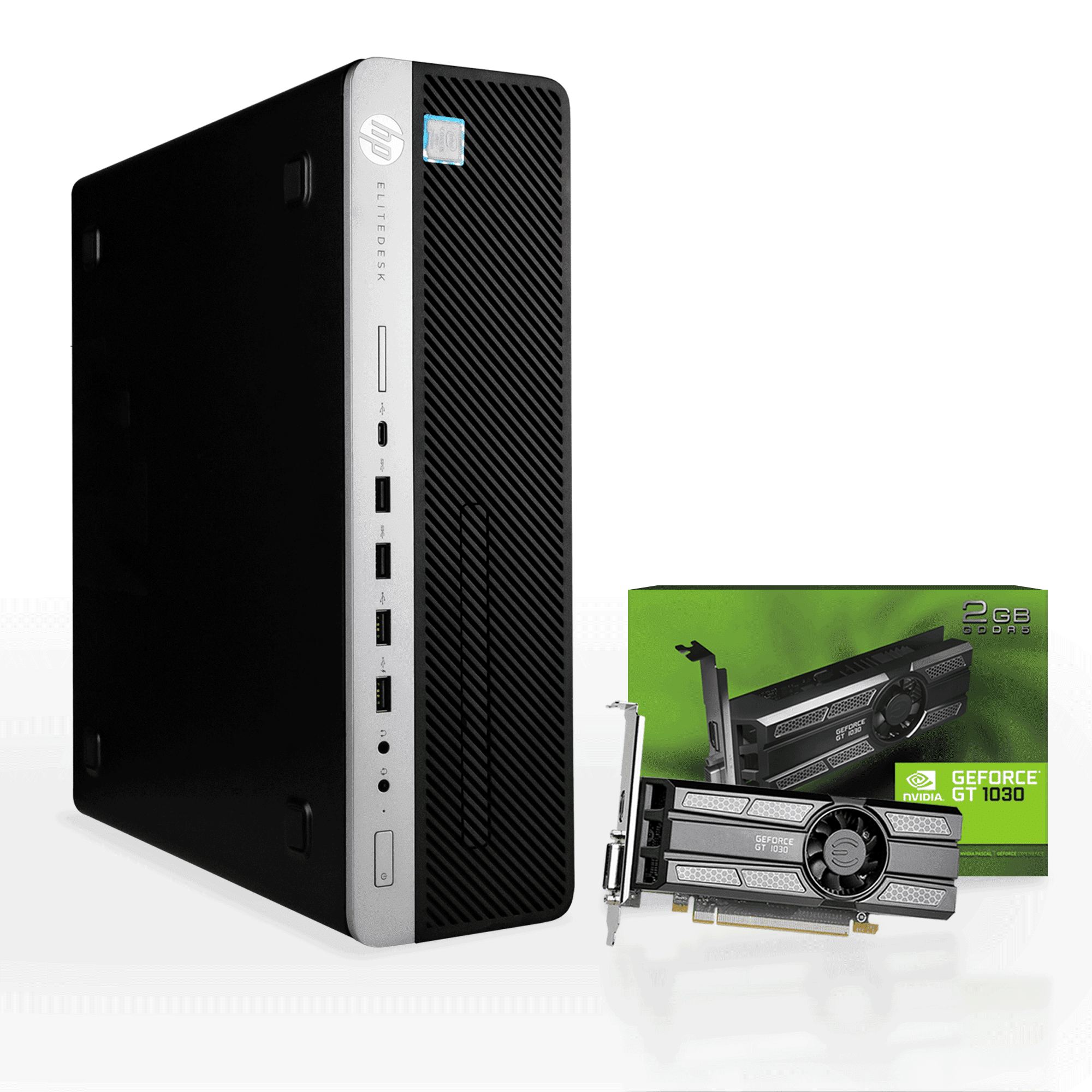 HP Prebuilt Gaming Desktop Computer | Intel i7 + GeForce GT 1030 2GB ...