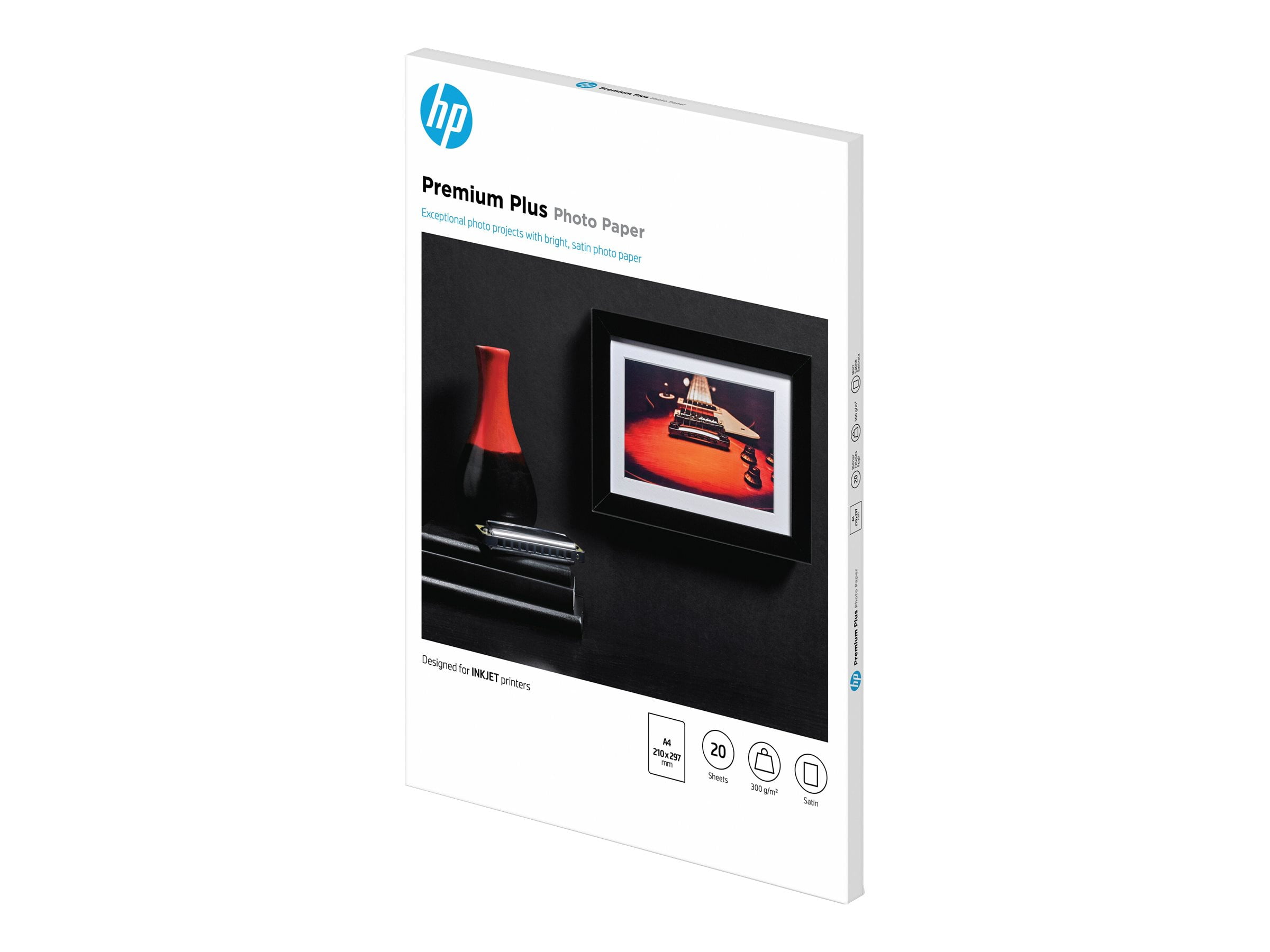HP Premium Plus Photo Paper - Semi-glossy - A4 (8.25 in x 11.7 in ...