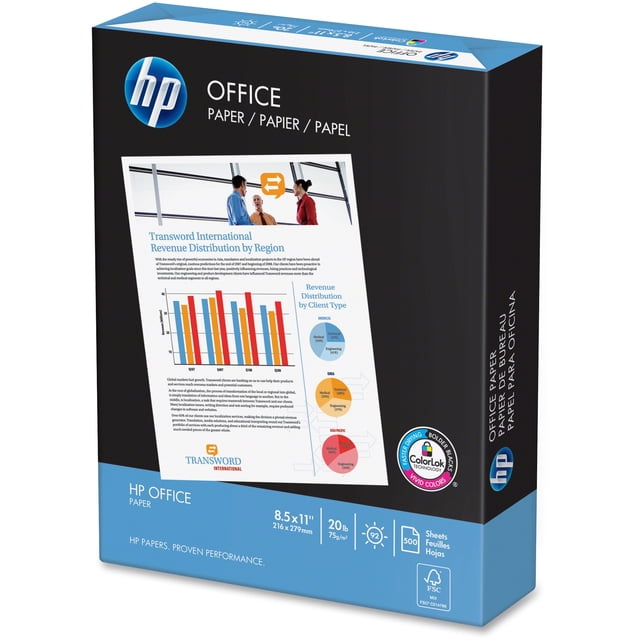 HP Office Paper 500 | Copy paper for schools - Walmart Business Supplies